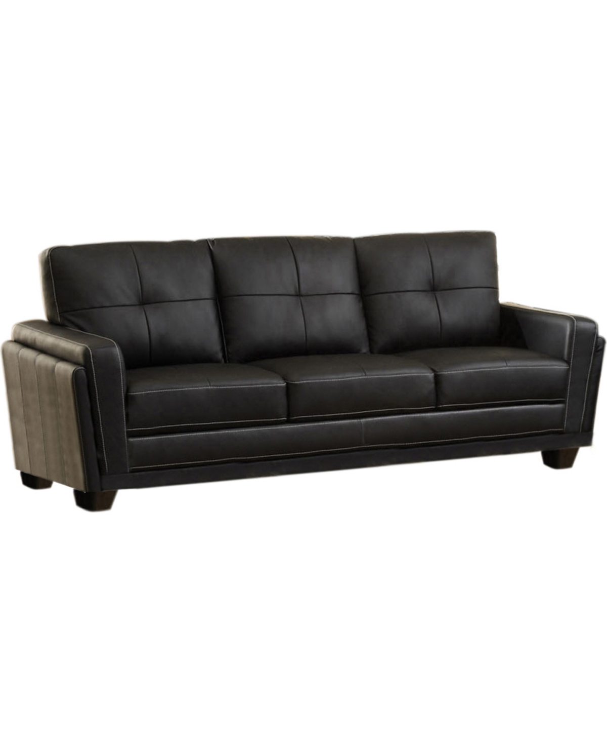 Click here for Casmir Upholstered Sofa - Black prices