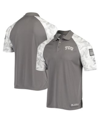 Men's Gray, Camo TCU Horned Frogs OHT Military-Inspired Appreciation ...
