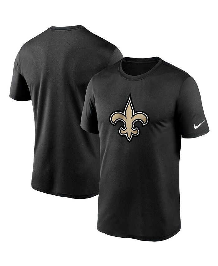 Nike Men's Black New Orleans Saints Logo Essential Legend Performance T ...