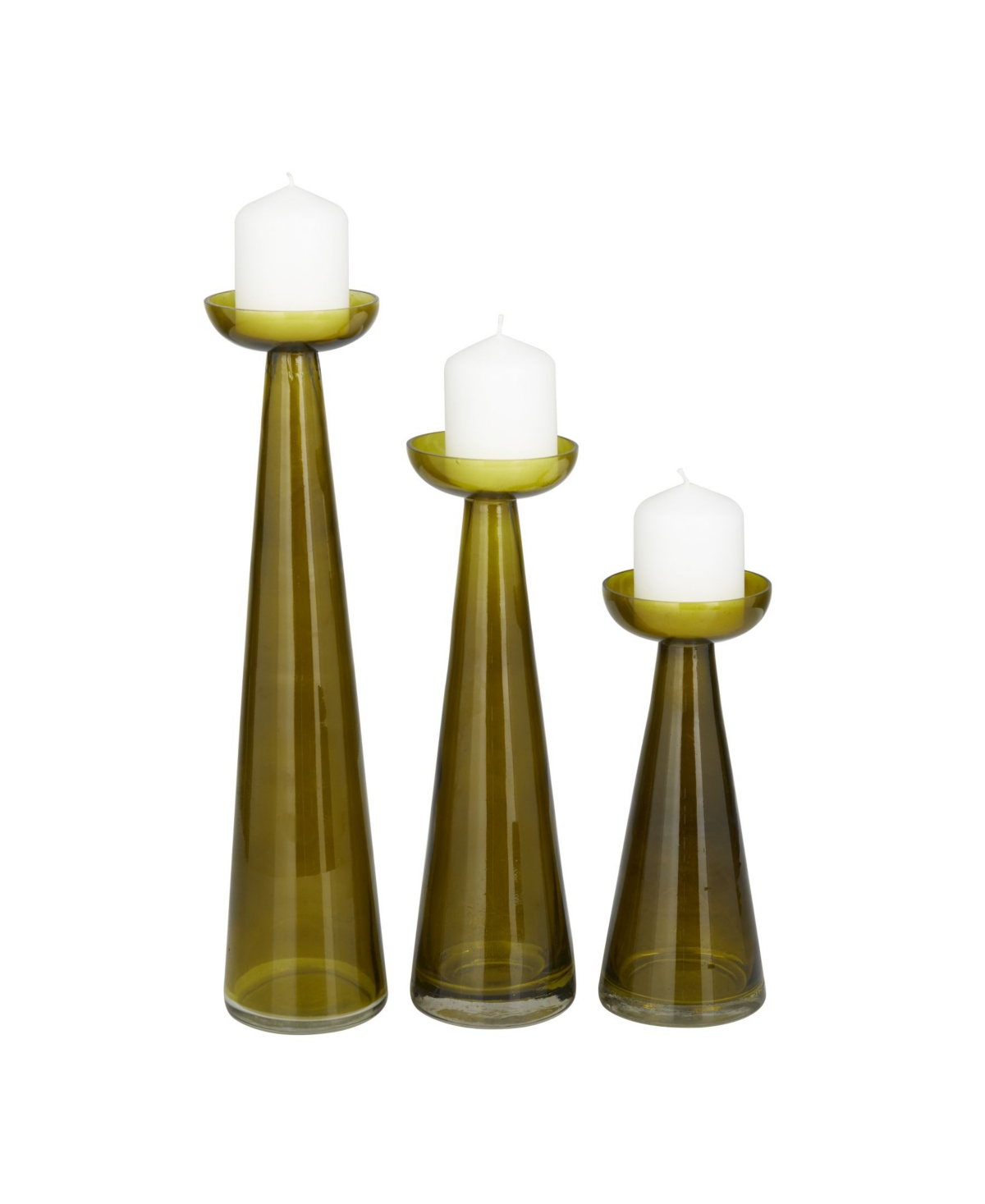 Click here for The Novogratz Glass Pillar Candle Holder  Set of 3... prices
