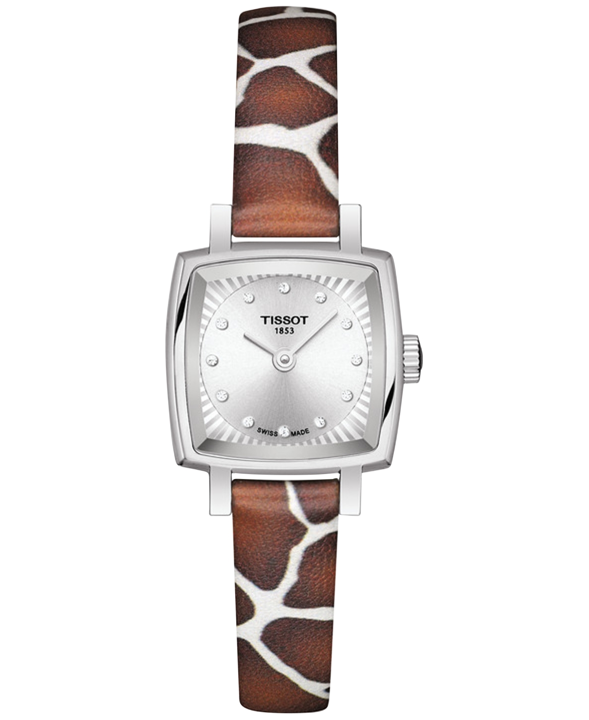Click here for Tissot Womens Lovely Diamond 1/20 ct t.w. Printed... prices
