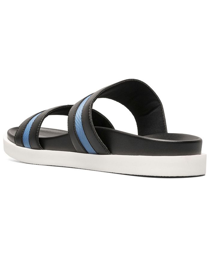 Stacy Adams Men's Metro Double Strap Slide Sandal - Macy's