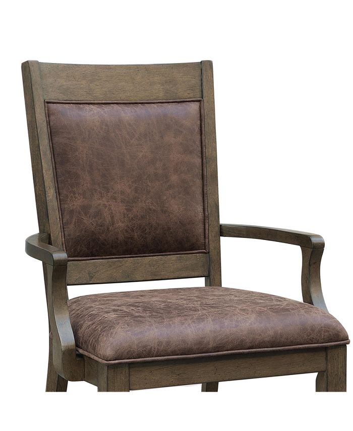 Drew & Jonathan Home Denman Dining Arm Chair - Macy's
