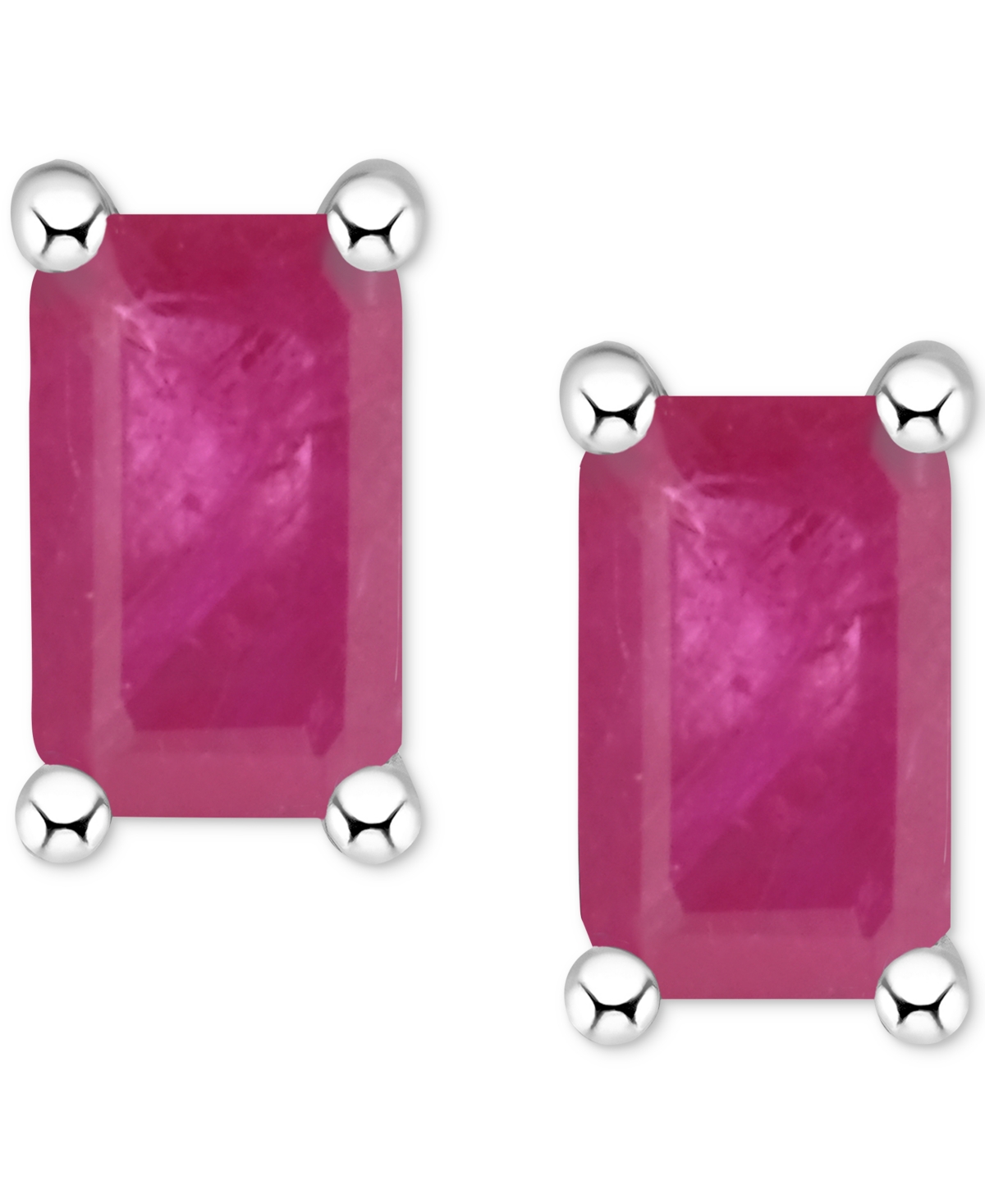 Click here for Tanzanite Stud Earrings (1/2 ct. t.w.) in 14k Whit... prices
