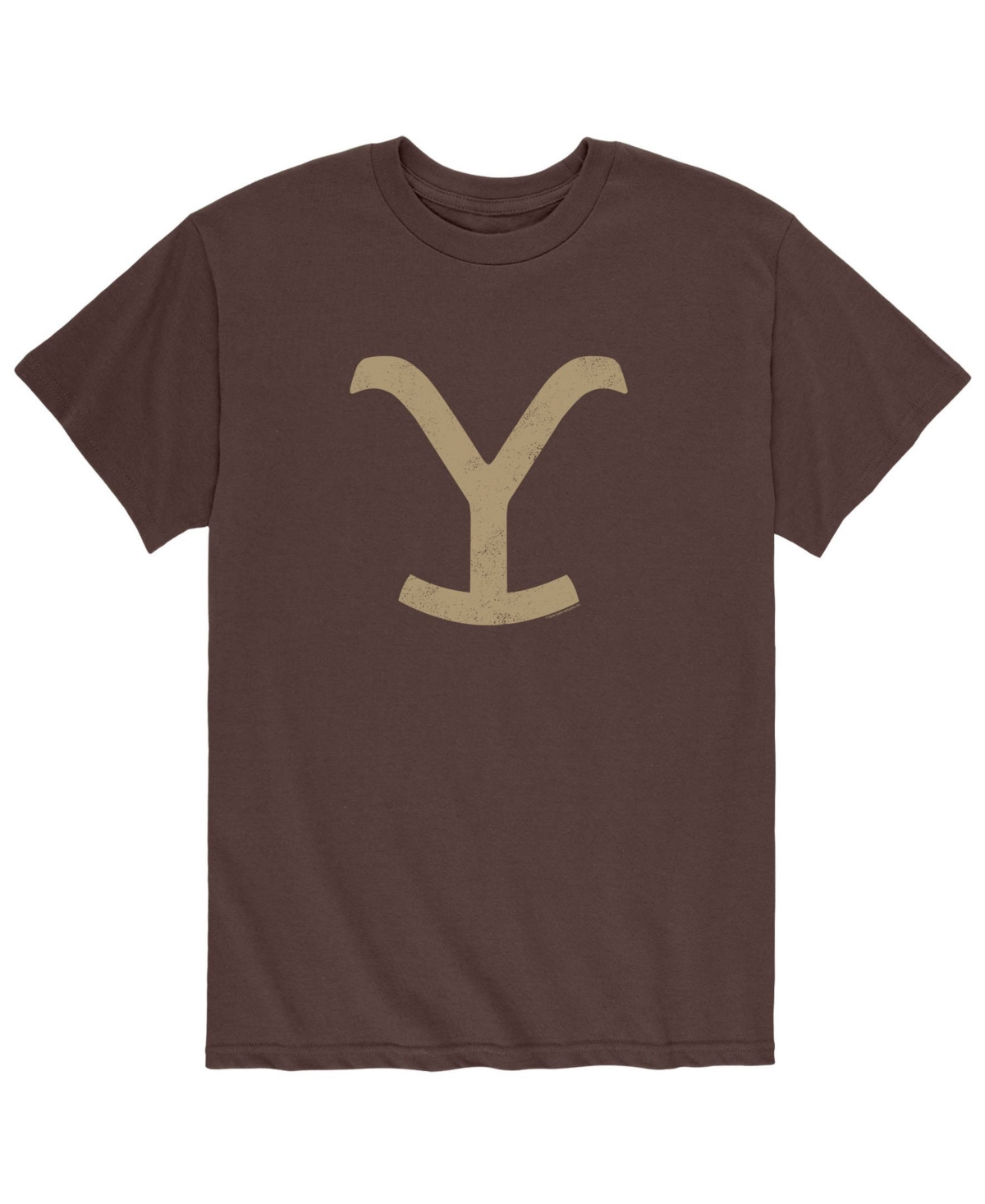 Click here for Mens Yellowstone Y Brand T-shirt - Brown prices