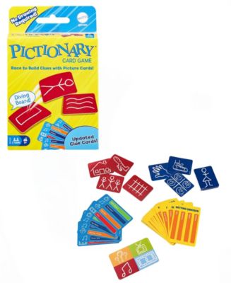 Mattel Pictionary Card Game - Macy's