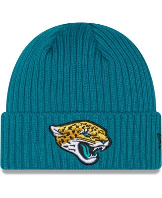 Men's Teal Jacksonville Jaguars Core Classic Cuffed Knit Hat - Macy's
