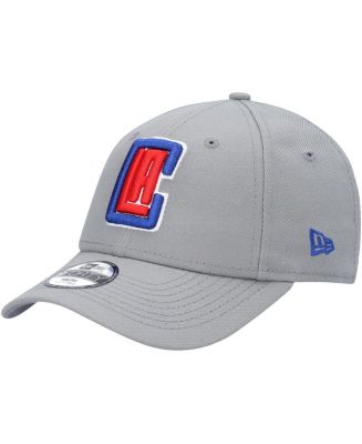 Big Boys Gray LA Clippers League Misty Morning 9FORTY Adjustable Hat ...