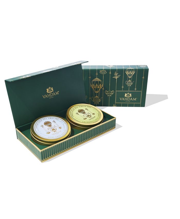 Vahdam Teas Tea Master's Duo Loose Leaf Tea Gift Set, 2 Piece - Macy's