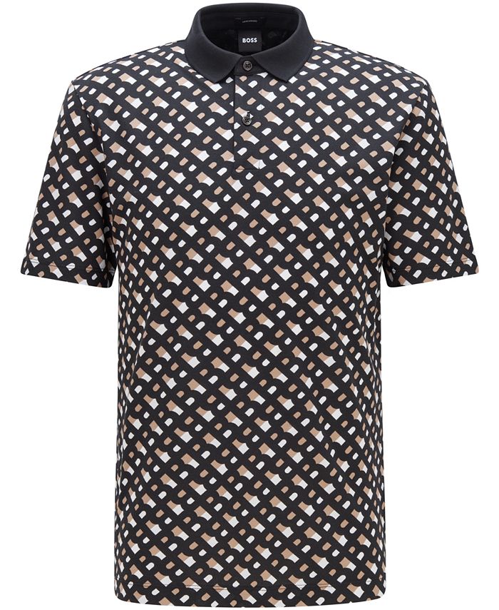 Hugo Boss Men's Mercerized Cotton Polo Shirt - Macy's