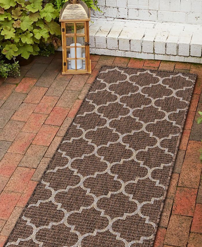 Bayshore Home Outdoor BH Pashio Trellis II Trellis 2' x 6' Runner Area ...
