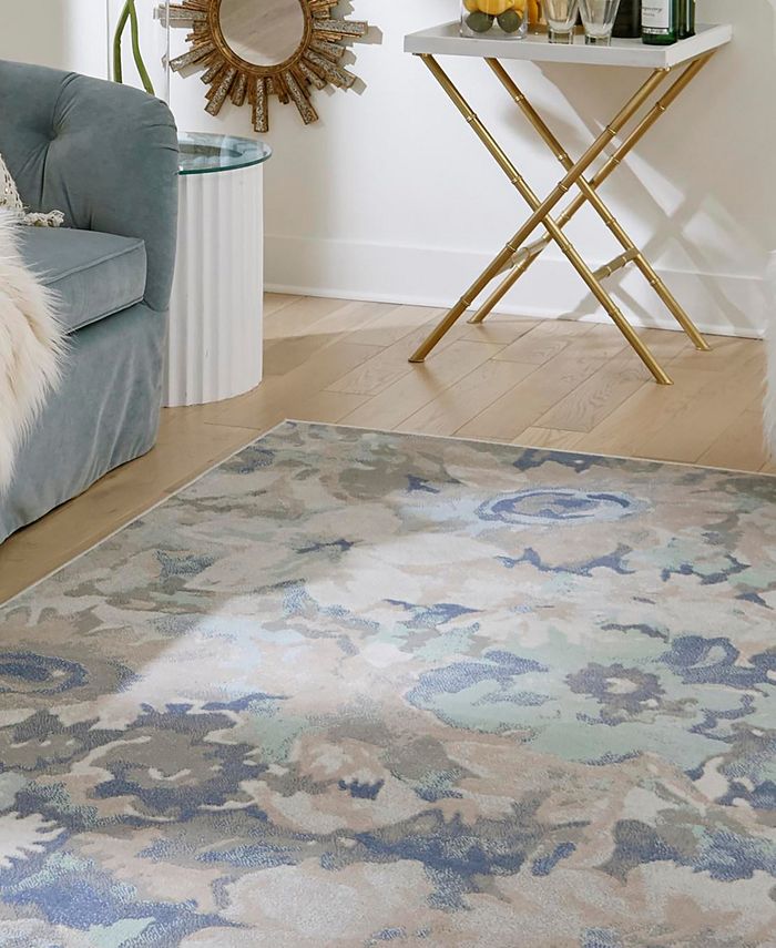 Bayshore Home Chapman Nymphaea 5' x 8' Area Rug - Macy's