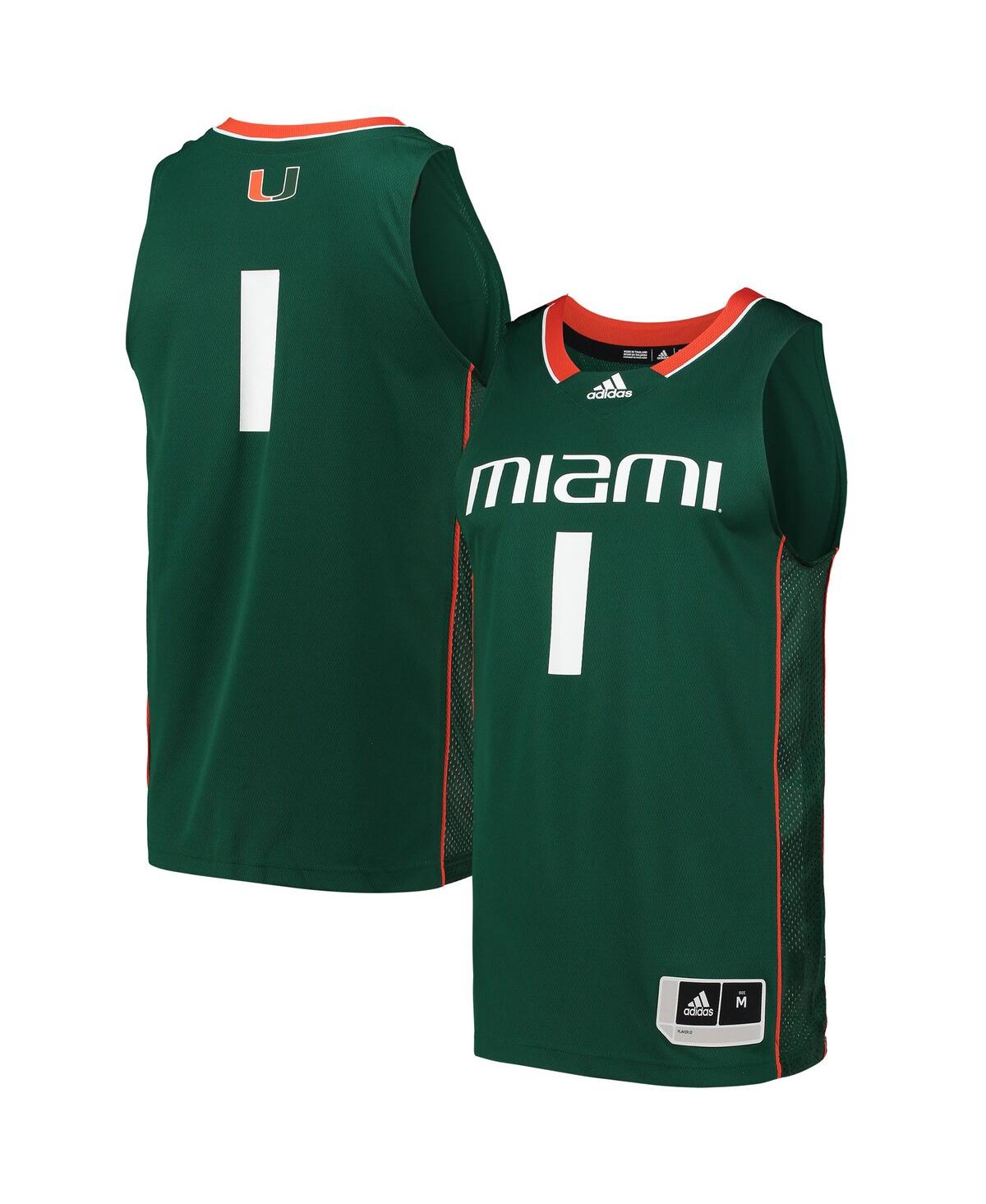 Click here for Adidas Mens Number 1 Miami Hurricanes Team Swingma... prices