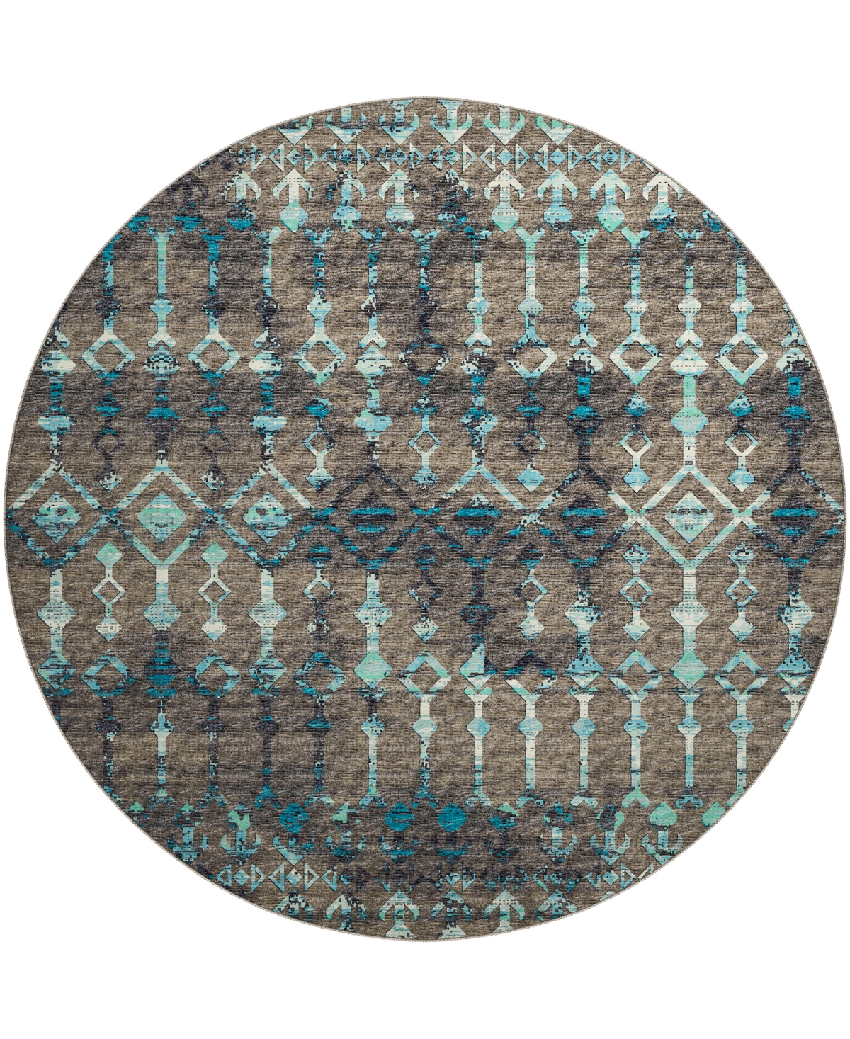Click here for Dalyn Brisbane BR8 8 x 8 Round Area Rug - Brown prices