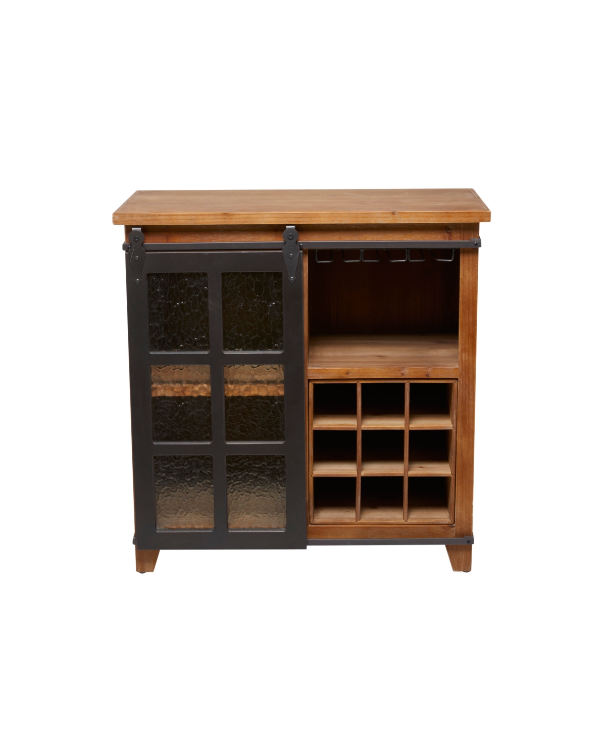 Click here for Fir Industrial Standing Wine Rack - Brown prices