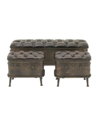 Storage bench set store