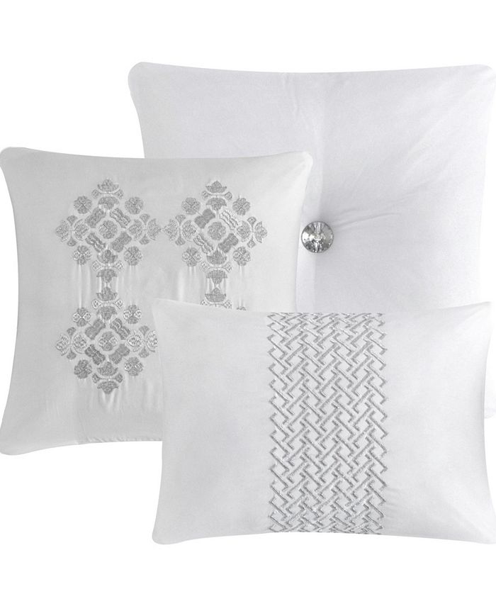 Stratford Park Amber 7-Piece Comforter Set, Queen - Macy's