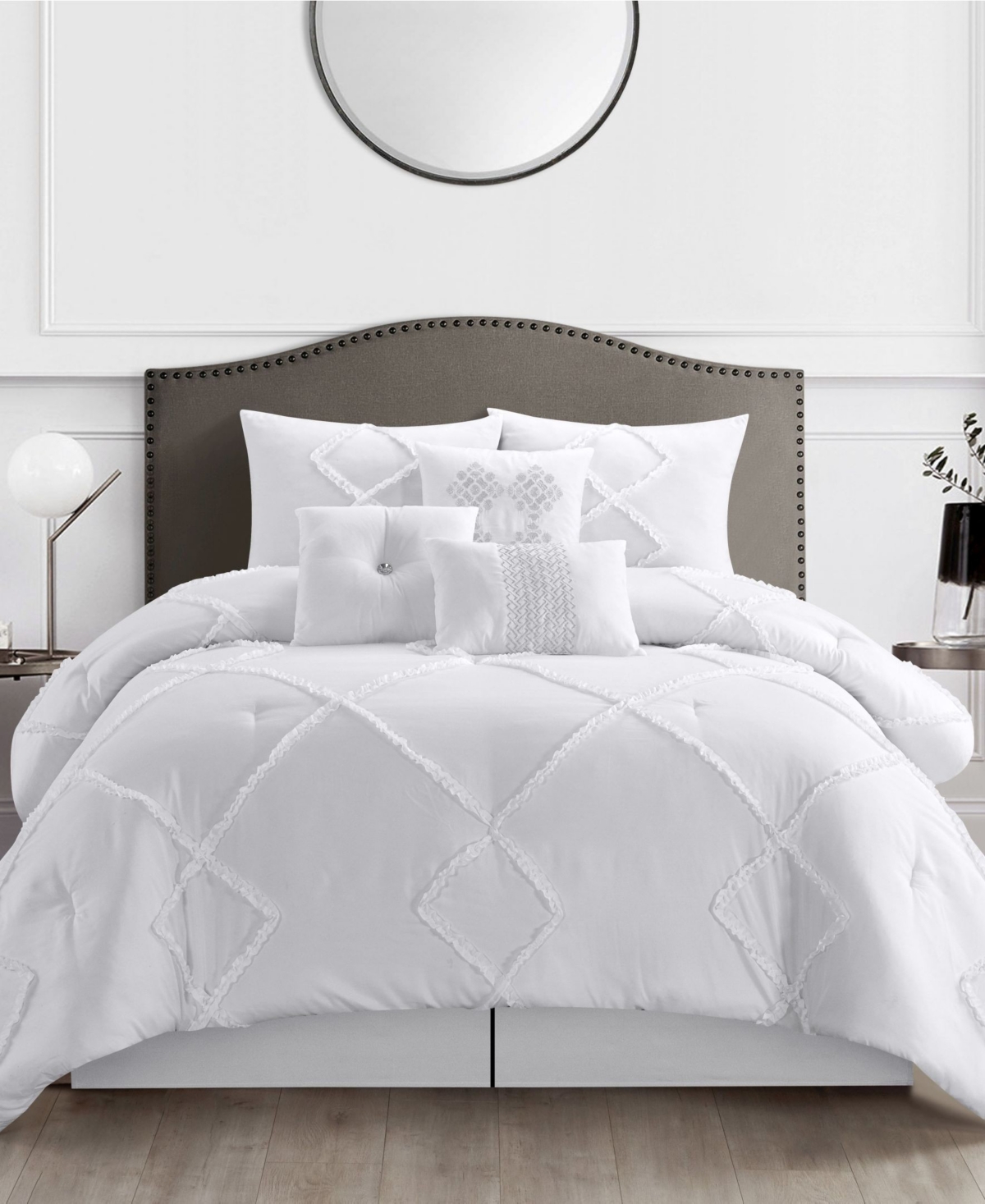 Click here for Stratford Park Amber 7-Piece Comforter Set  King -... prices