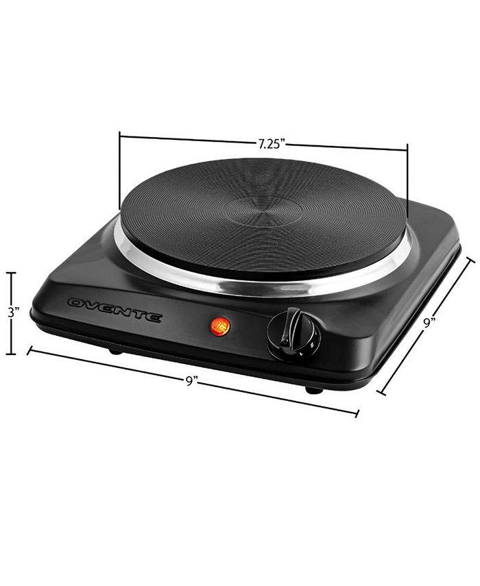 OVENTE Electric Cast-Iron Burner - Macy's