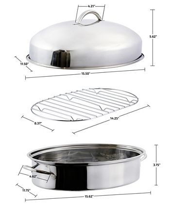 OVENTE Oval Roasting Pan - Macy's