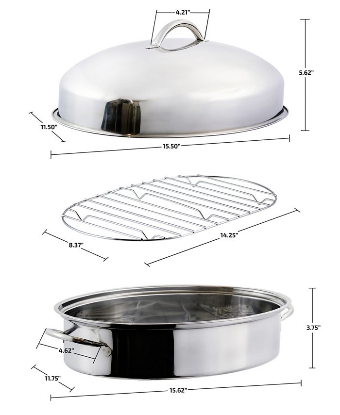 OVENTE Oval Roasting Pan - Macy's