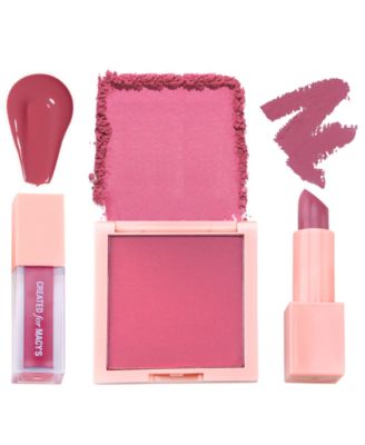 Feelin' Fierce 3-Pc. Lip & Blush Set - Berry Pink, Created for Macy's ...