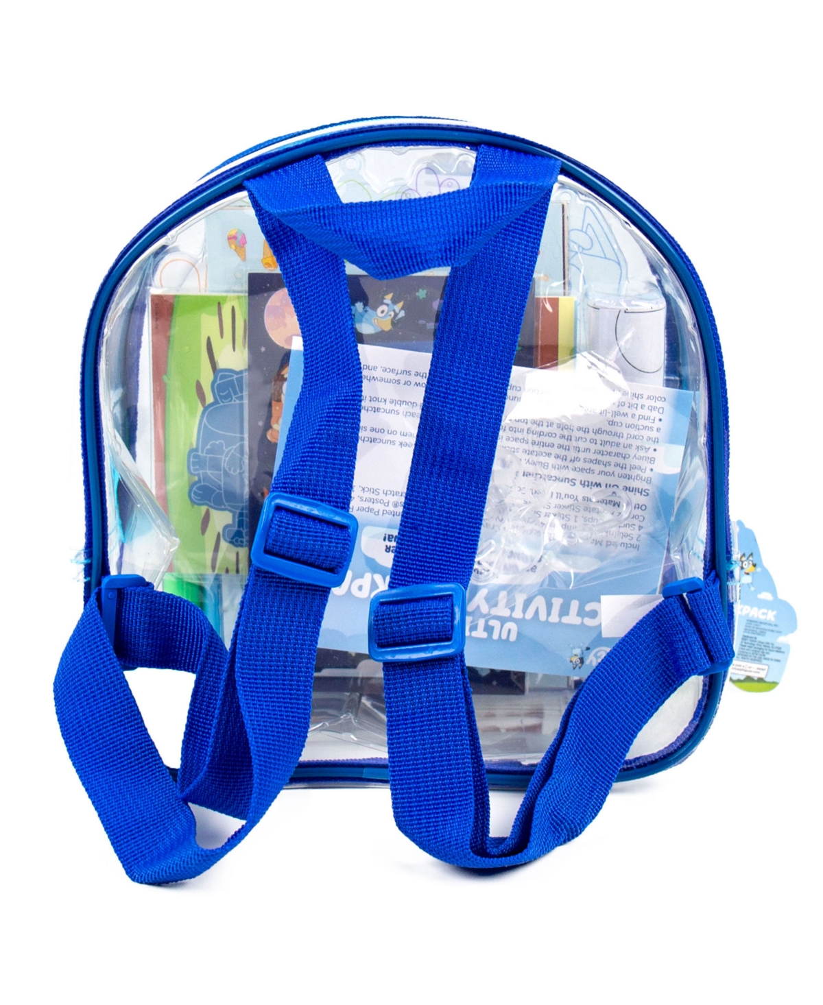 Bluey Ultimate Activity Backpack, Create Your Own Suncatchers & Scenes ...