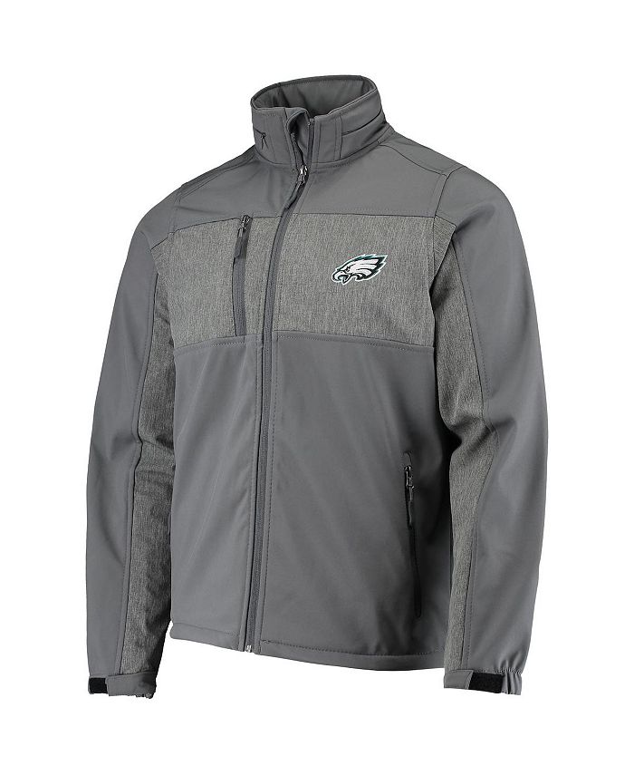 Dunbrooke Men's Graphite Philadelphia Eagles Circle Zephyr Softshell ...