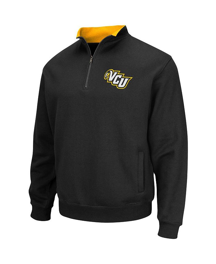 Colosseum Men's Black VCU Rams Tortugas Logo Quarter-Zip Jacket - Macy's