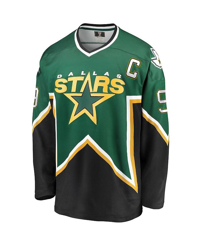 Fanatics Men's Mike Modano Kelly Green and Black Dallas Stars Premier ...