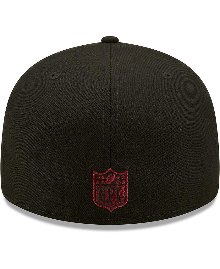 New Era Men's Black Washington Football Team State Flective 59FIFTY ...