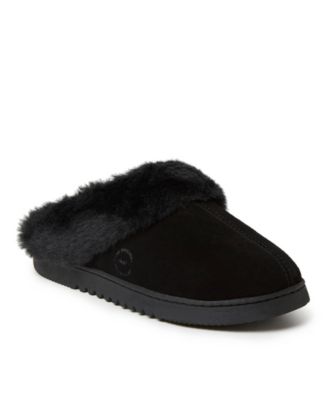 Women's Ellison Genuine Suede Closed Toe Scuff - Macy's