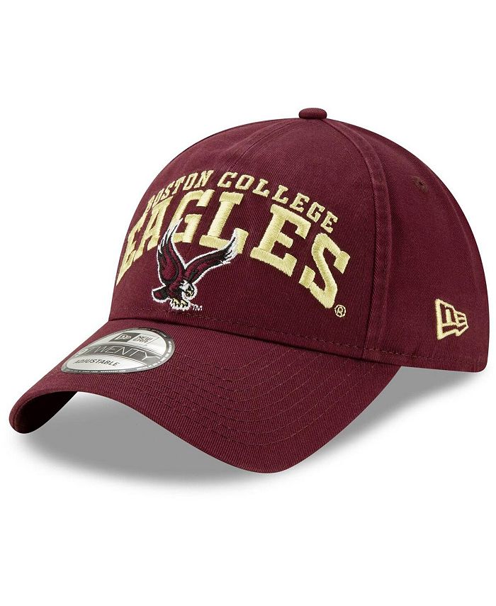 New Era Men's Maroon Boston College Eagles Arch Over Logo 9TWENTY ...