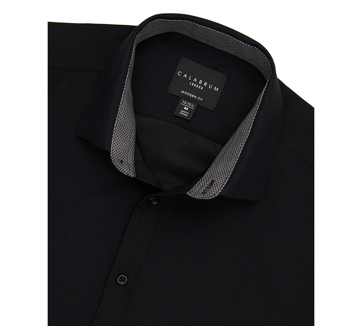 Click here for Calabrum Mens Regular Fit Solid Wrinkle Free Perfo... prices