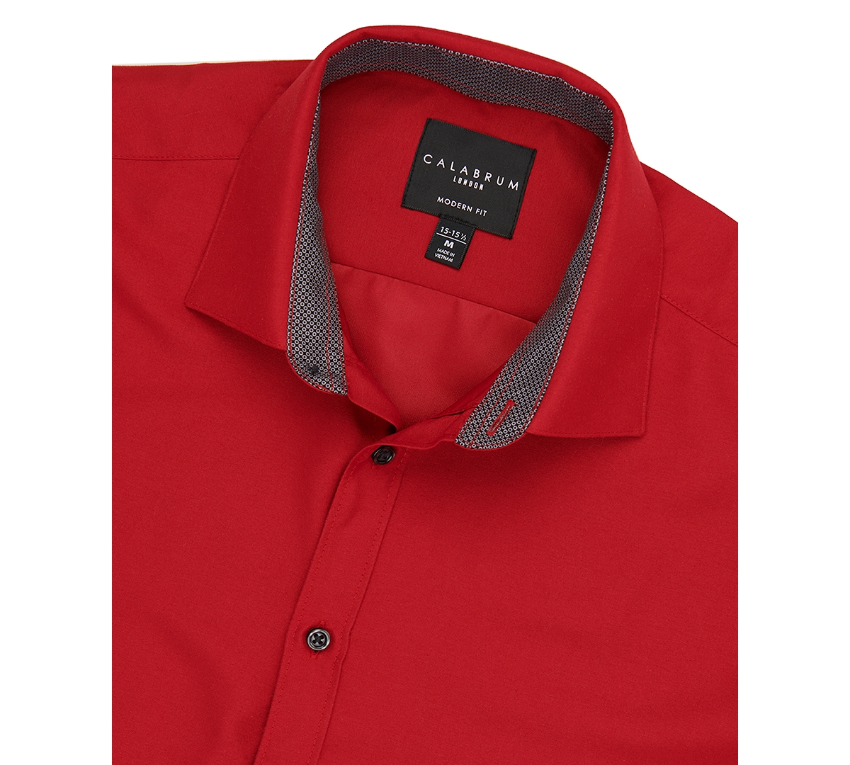 Click here for Calabrum Mens Regular Fit Solid Wrinkle Free Perfo... prices