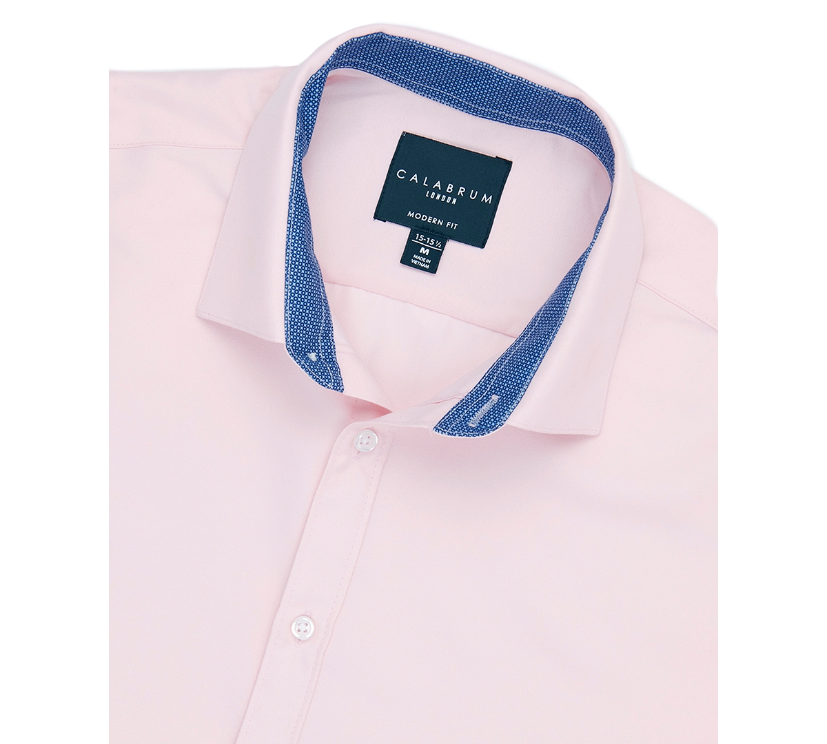 Click here for Calabrum Mens Regular Fit Solid Wrinkle Free Perfo... prices