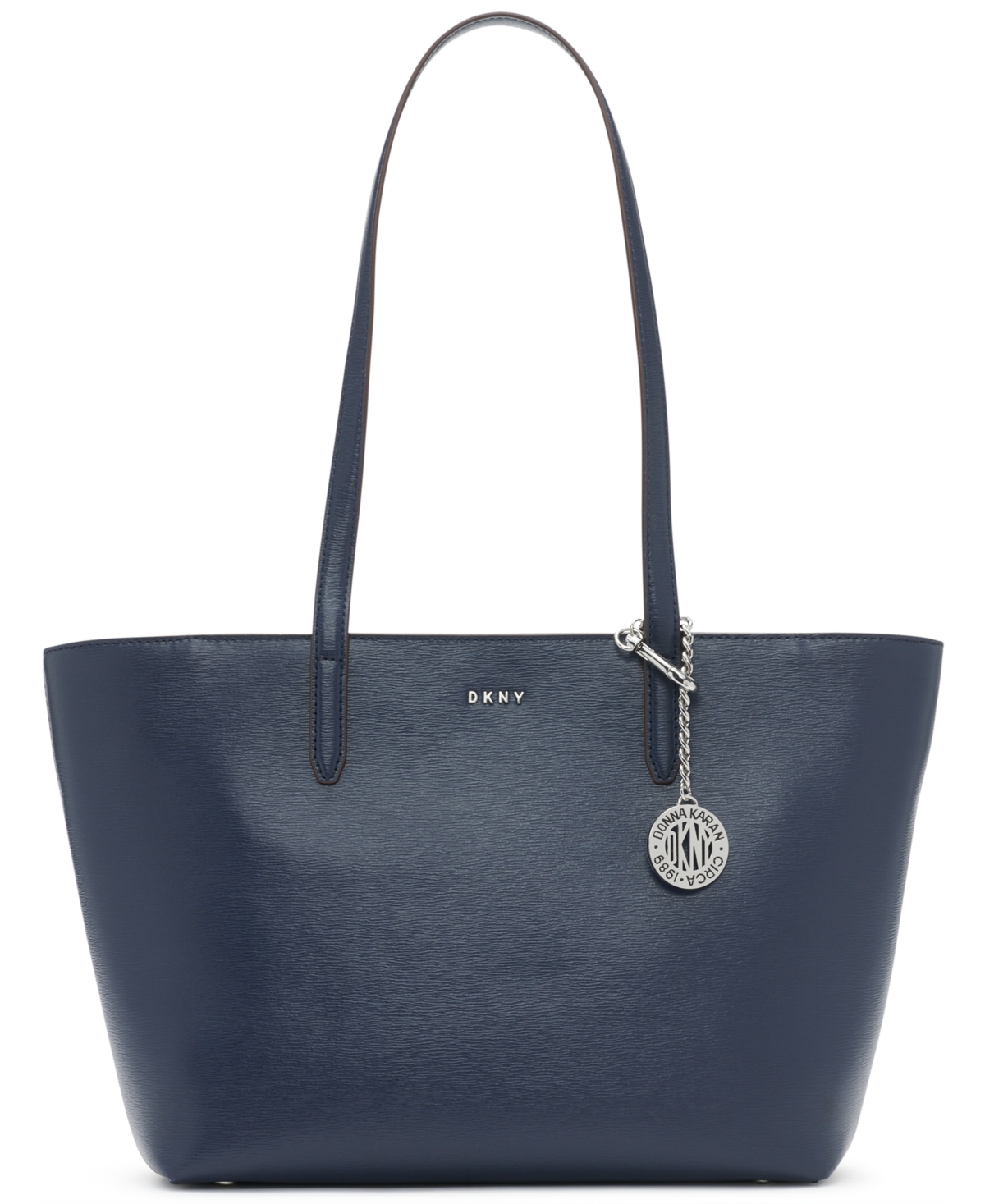 Click here for Dkny Bryant Medium Zippered Tote Bag - Indigo prices