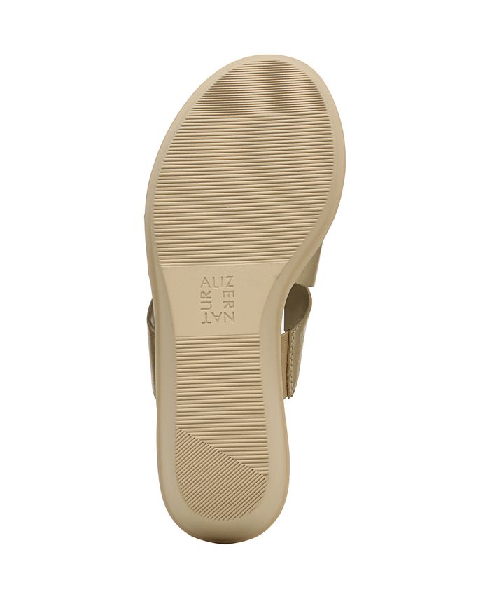 Naturalizer Rowena Slide Wedge Sandals - Macy's