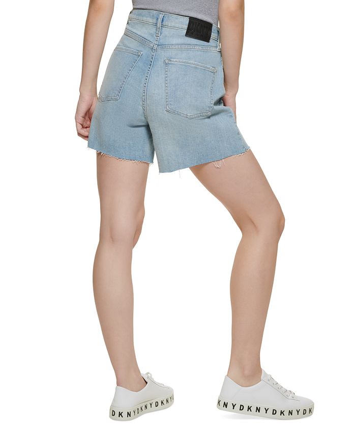 DKNY Jeans Kent High Rise Denim Shorts - Macy's