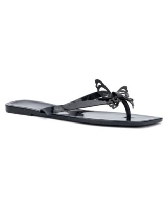 Olivia Miller Women's Annabella Butterfly Jelly Sandals - Macy's