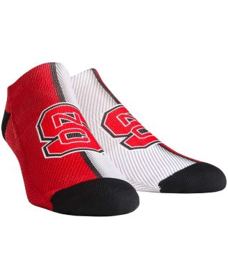 Men's Rock Em Socks NC State Wolfpack Campus Stripe Ankle Socks - Macy's