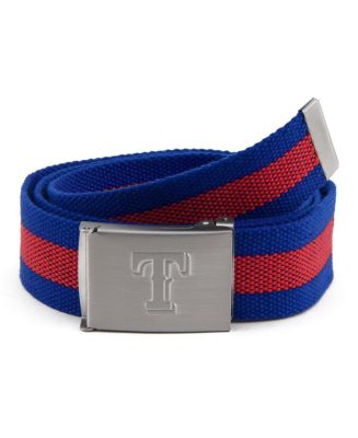 Men's Texas Rangers Fabric Belt - Macy's