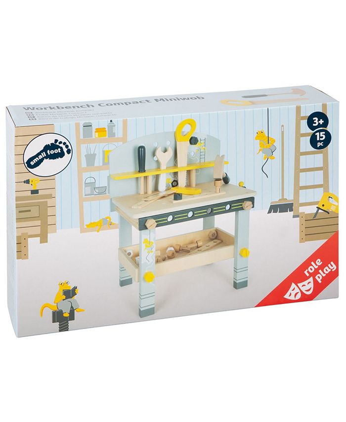 Flat River Group Small Foot Wooden Toys Compact Workbench "Miniwob ...