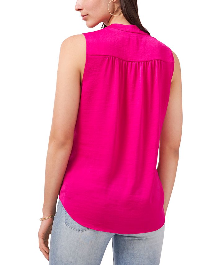 Vince Camuto Plus Size Sleeveless V Neck Top And Reviews Tops Women