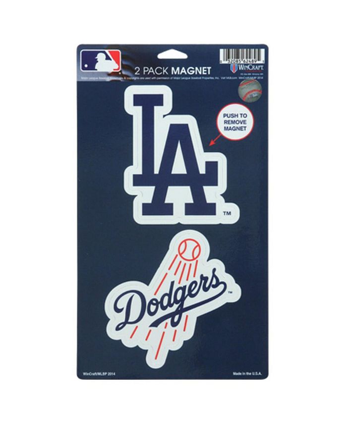 Wincraft Los Angeles Dodgers 5" x 9" 2-Pack Magnet - Royal Blue - Macy's