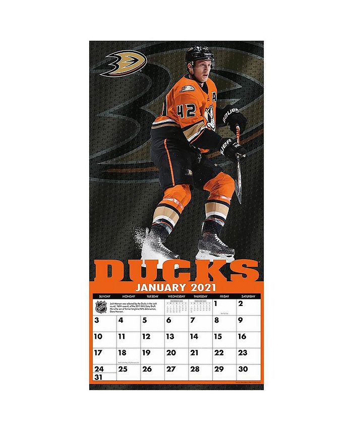 Turner Licensing Anaheim Ducks 2021 Wall Calendar - Macy's
