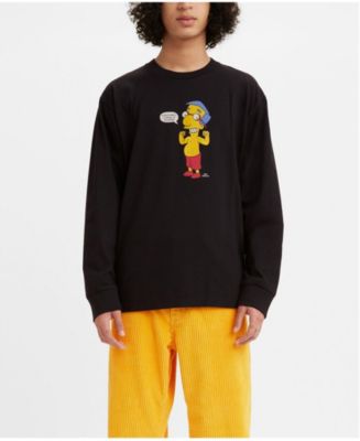 Levi's® x The Simpsons™ Unisex Long Sleeve T-Shirt - Macy's