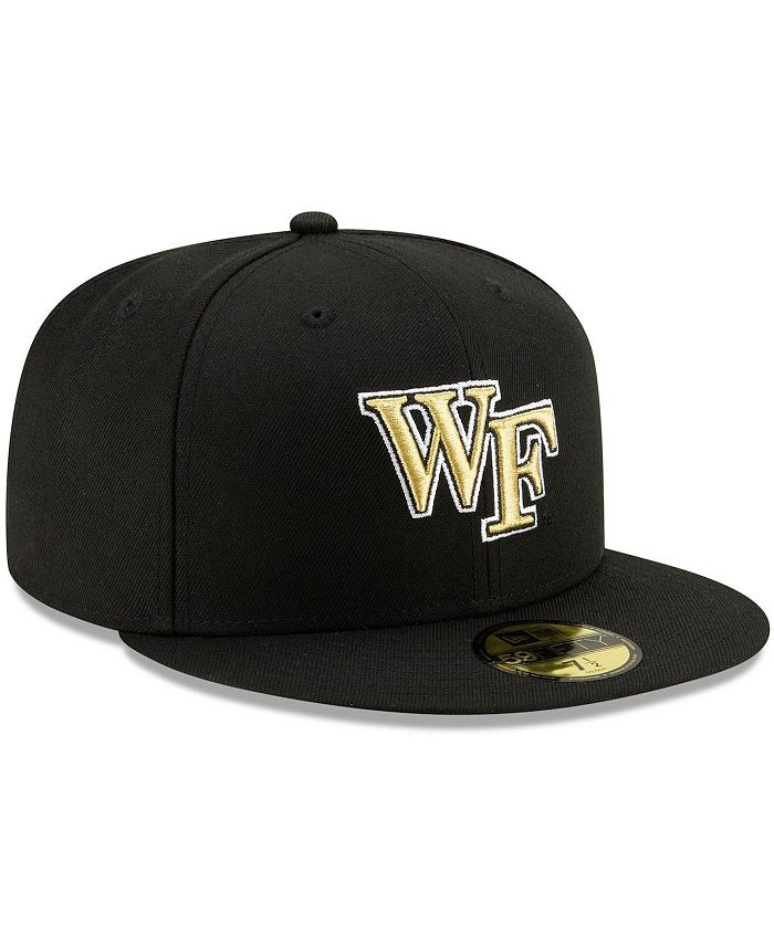 New Era Men's Black Wake Forest Demon Deacons Primary Team Logo Basic ...
