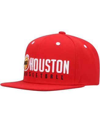 Big Boys and Girls Red Houston Rockets Retro Stacked Snapback Hat - Macy's