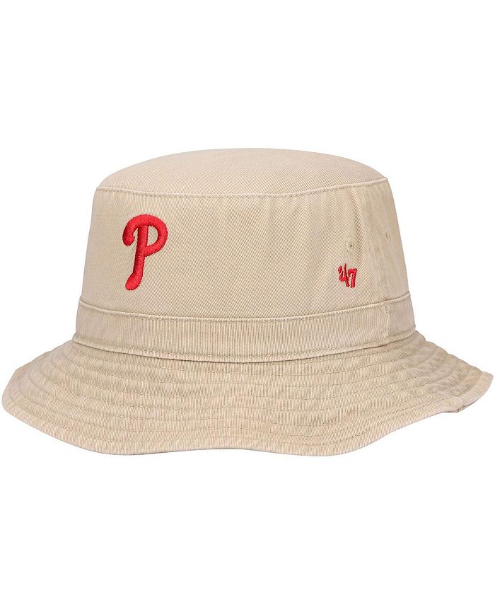 '47 Brand Men's Khaki Philadelphia Phillies Bucket Hat - Macy's
